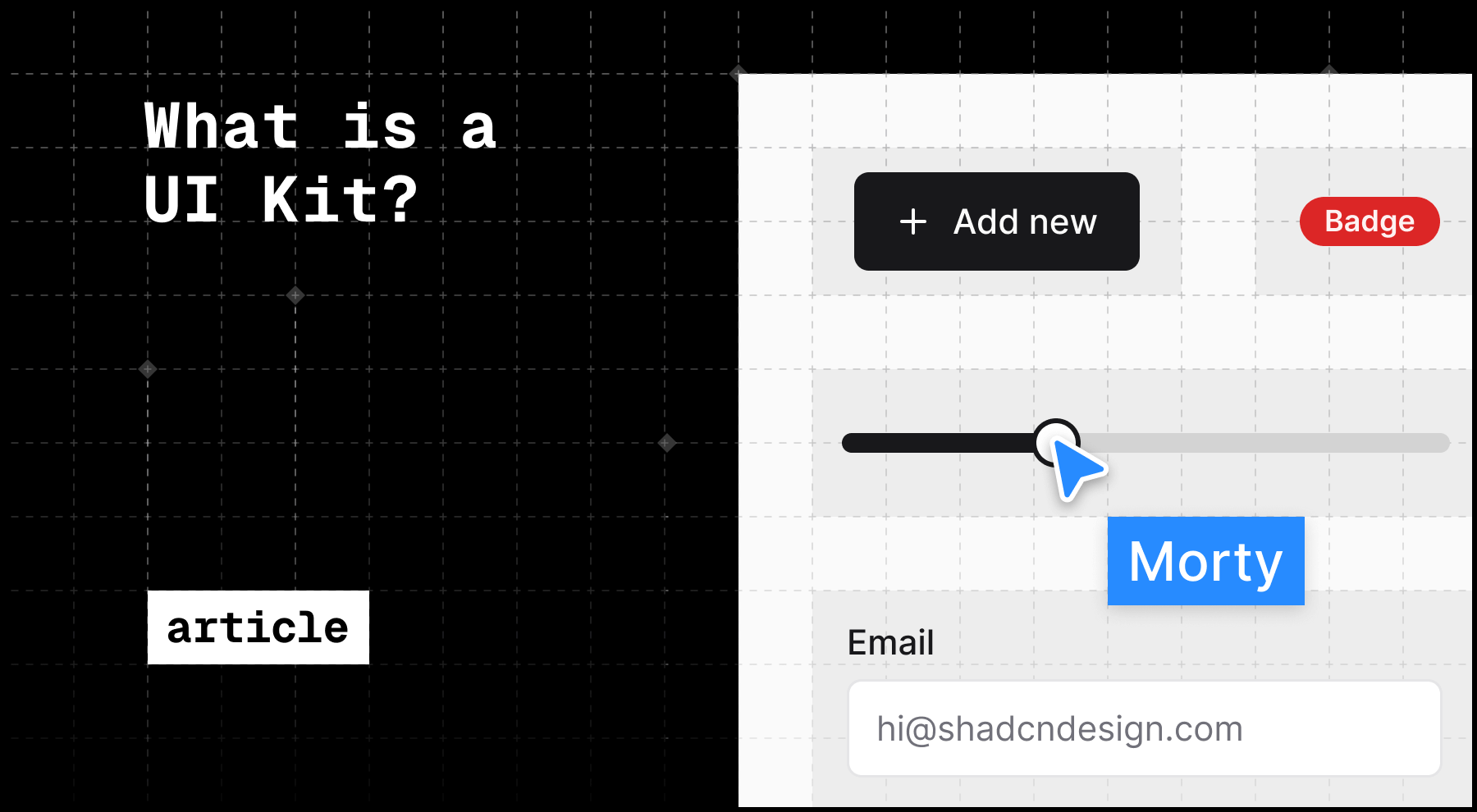 What is a UI Kit and why you should use one | shadcndesign