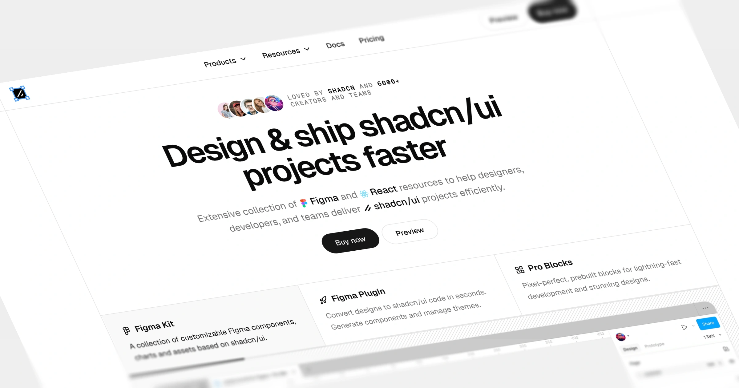 New website design, themes and free academy! | shadcndesign