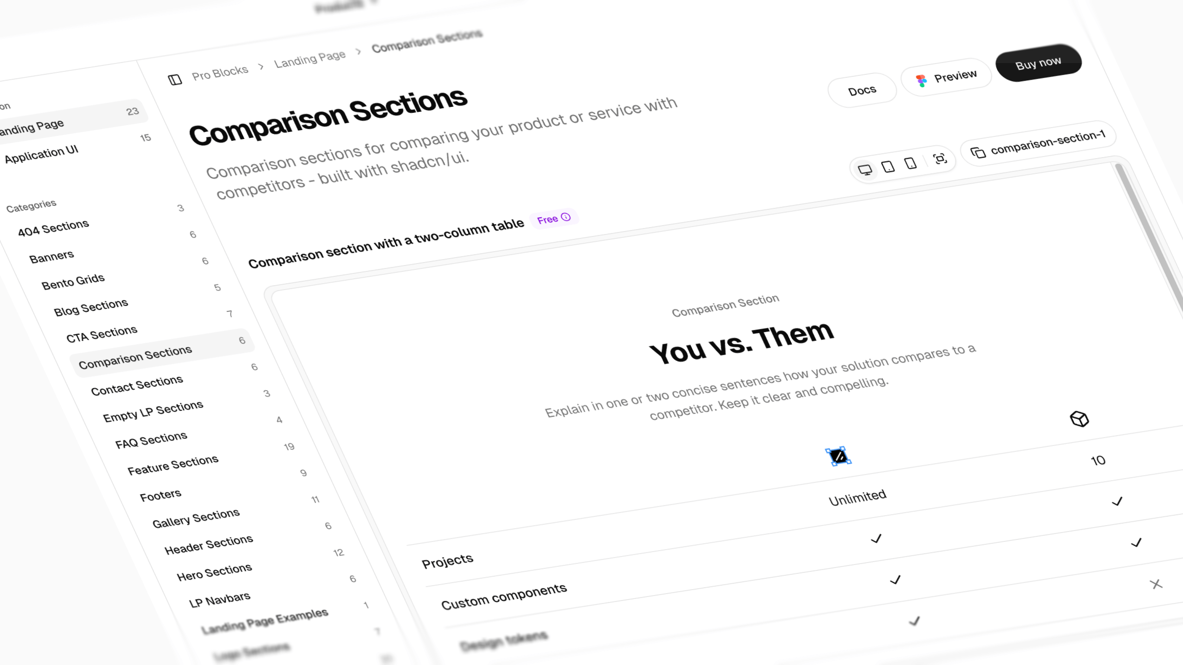 New Pro Blocks update: October 2025 | shadcndesign